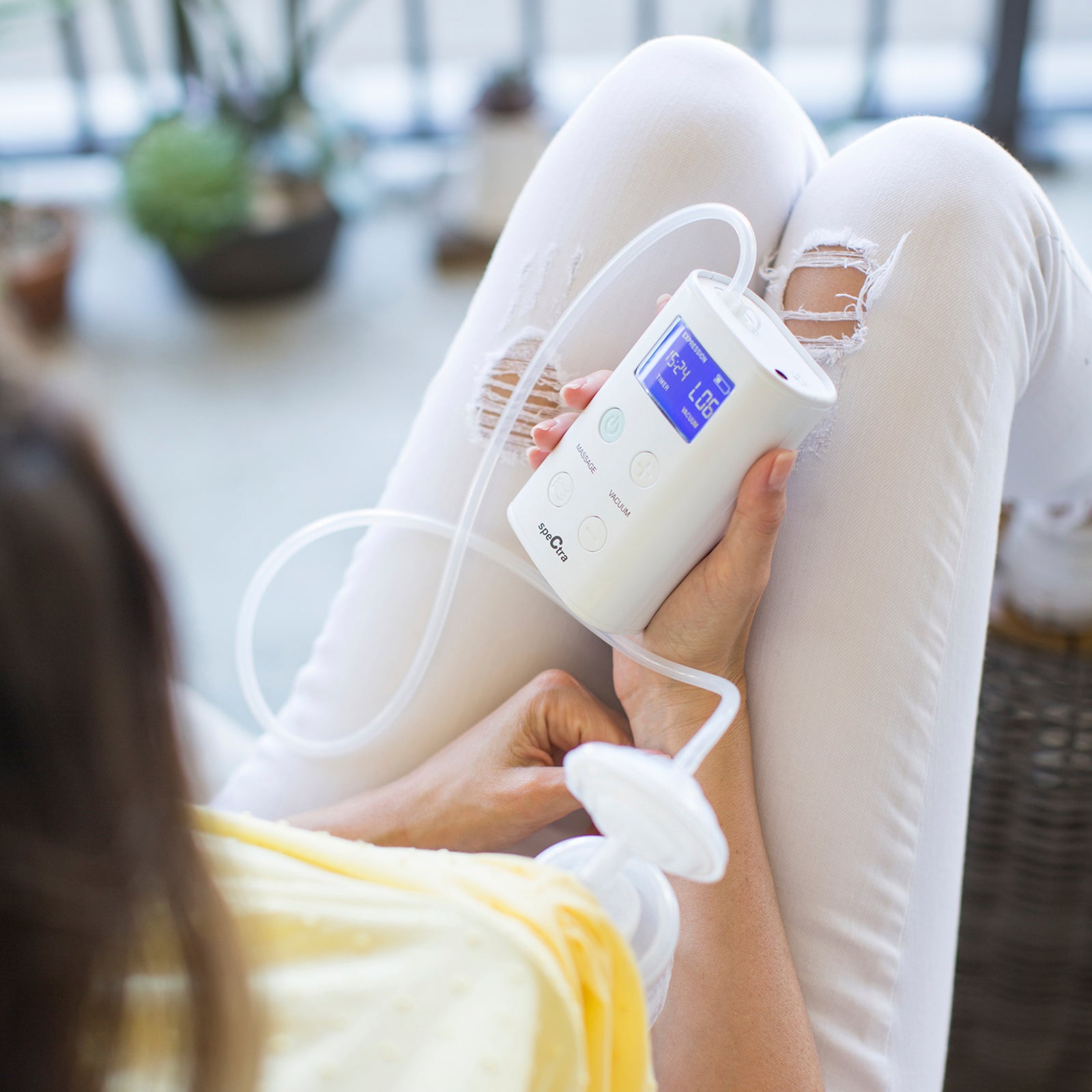 Spectra 9 Plus Portable Breast Pump - Compact Rechargeable Travel Pump ...